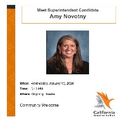 Meet Superintendent Candidate Amy Novotny | California School for the Deaf
